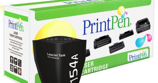 PRINTPEN HP W1540A (154A) Toner Reload Kit (2,5K) | Aynı Gün Kargo